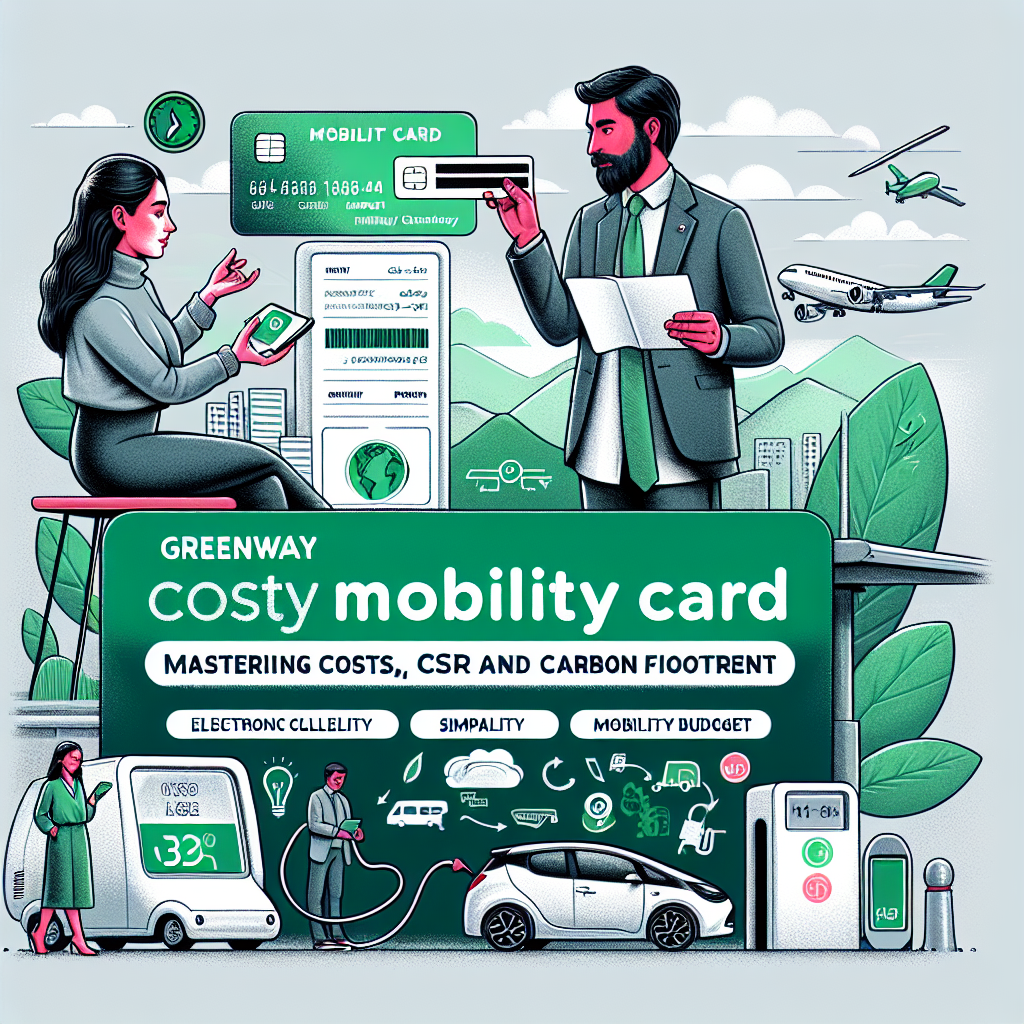 Carte mobilité Greenway : maîtrisez coûts, RSE et empreinte carbone